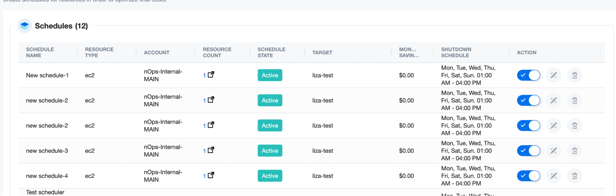 Amazon EventBridge & nOps Scheduler | nOps nOps