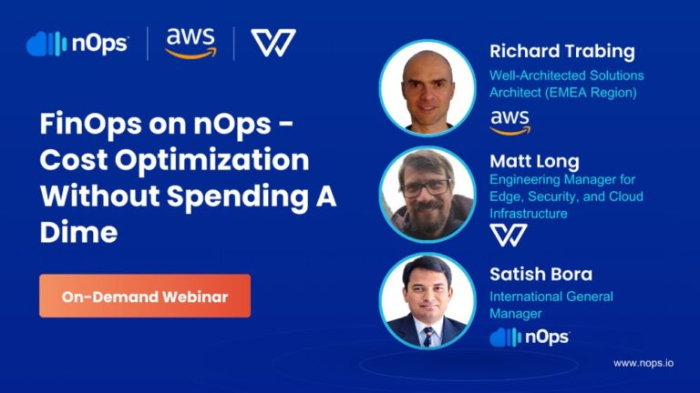 FinOps on nOps - Cost Optimization Without Spending A Dime | nOps