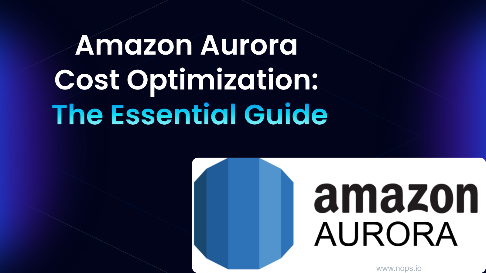 Aurora Cost Optimization: The Essential Guide