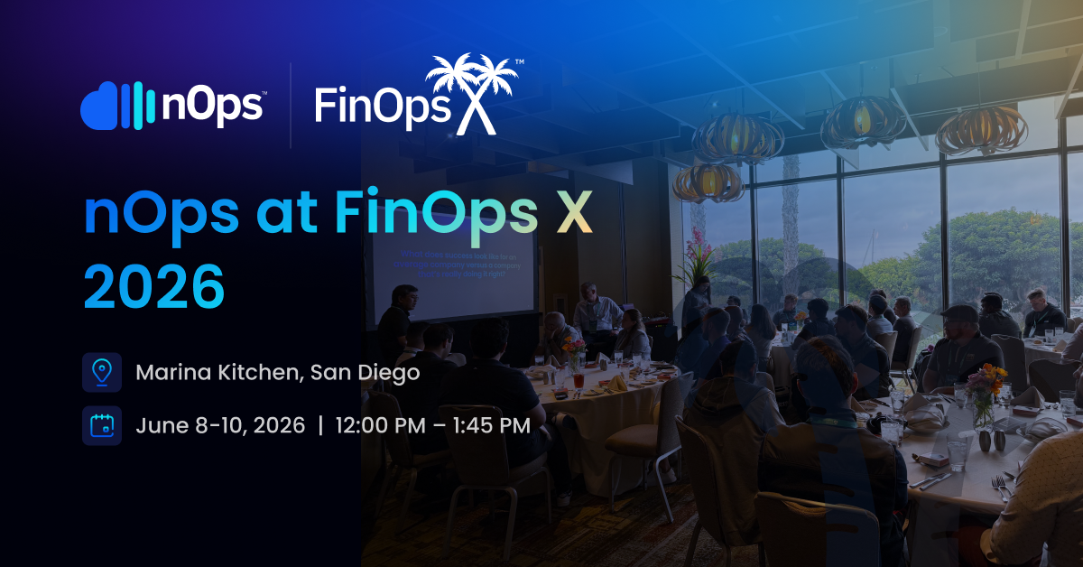 nOps at FinOps X 2026 | nOps